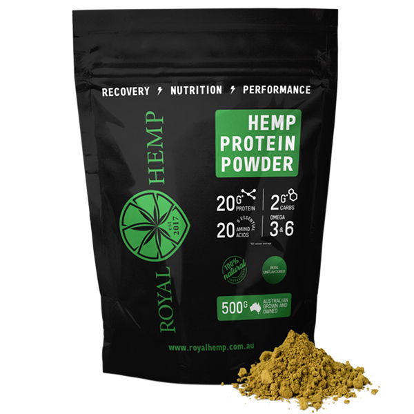 Hemp Protein Powder Pure Unflavoured | Royal Hemp Protein Powders