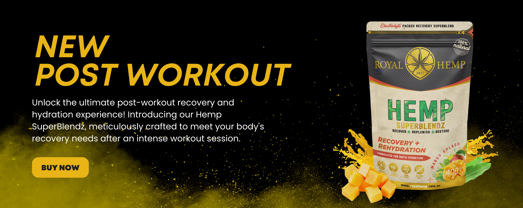 Vegan Protein Supplements | Royal Hemp